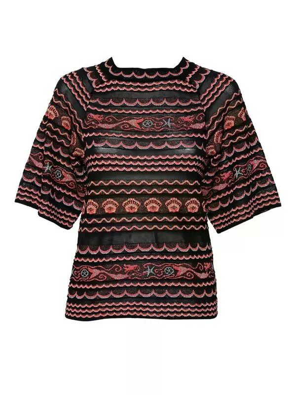 Missoni Wave Knit Top