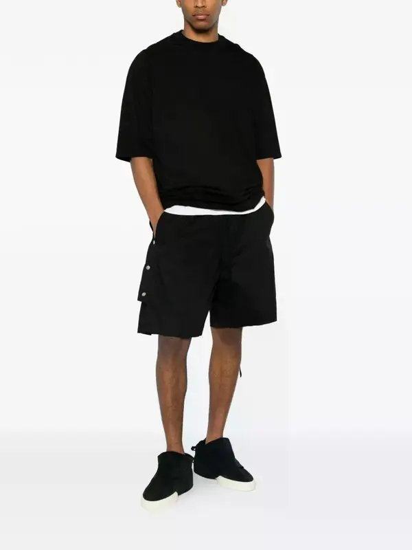 THOM KROM Press-stud Drawstring Shorts