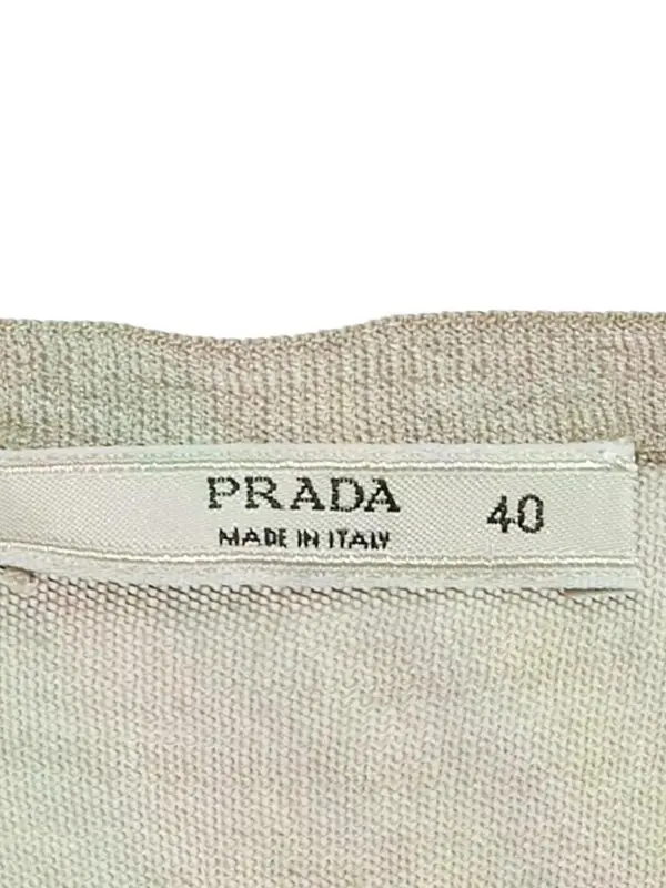 Prada Fine-knit Sleeveless Top