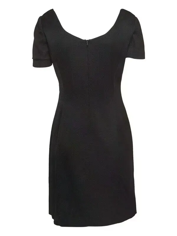 Emporio Armani Textured Short-sleeved Dress