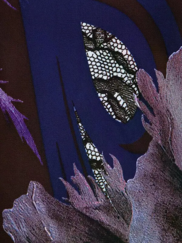 Roberto Cavalli Floral Lace Dress