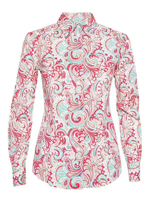 Etro Paisley Print Shirt - Red
