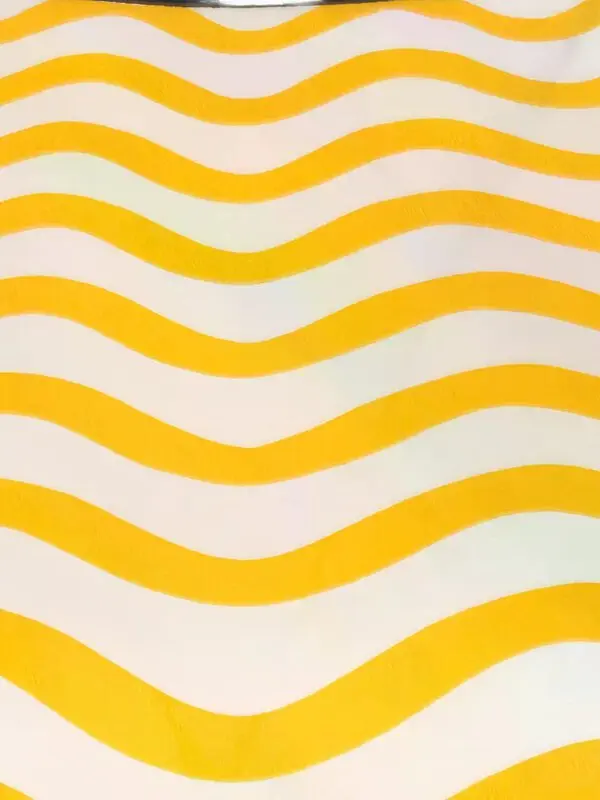 Fendi Silk Wave Pattern Top