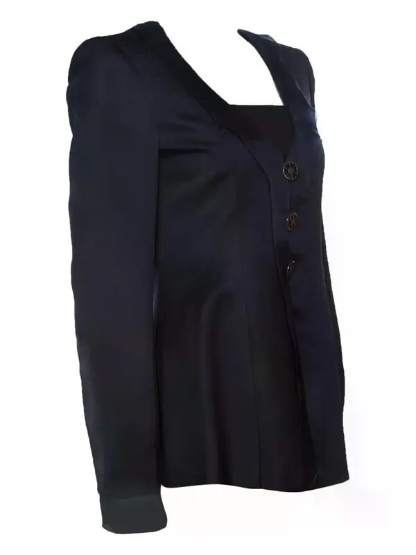 Giorgio Armani Organza Paneled Jacket
