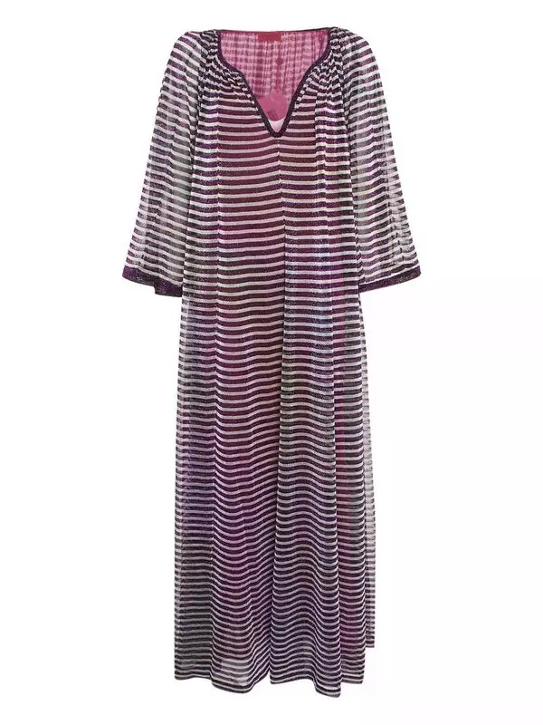 Missoni Lurex Stripe Midi Dress