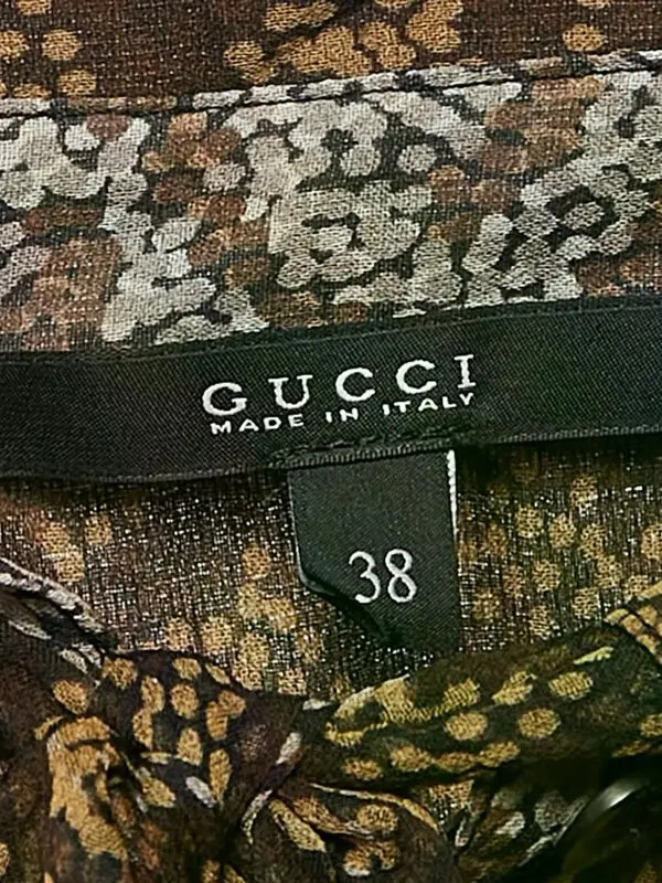 Gucci Sheer Shirt