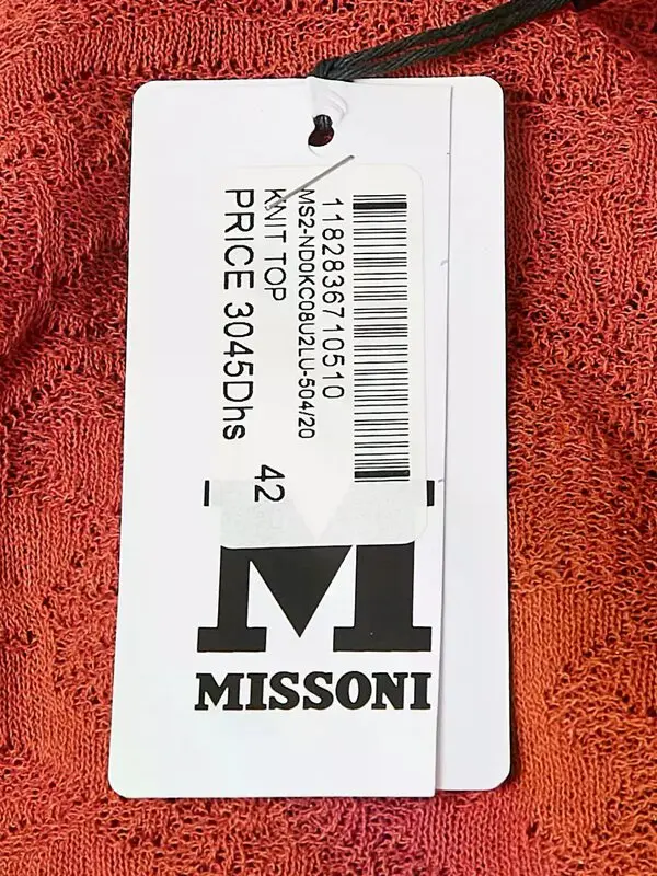 Missoni Patterned Bell-sleeve Top