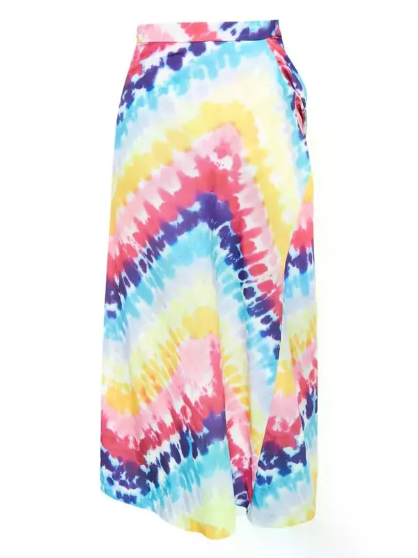 Kenzo Tie-dye Wrap Skirt - Pink