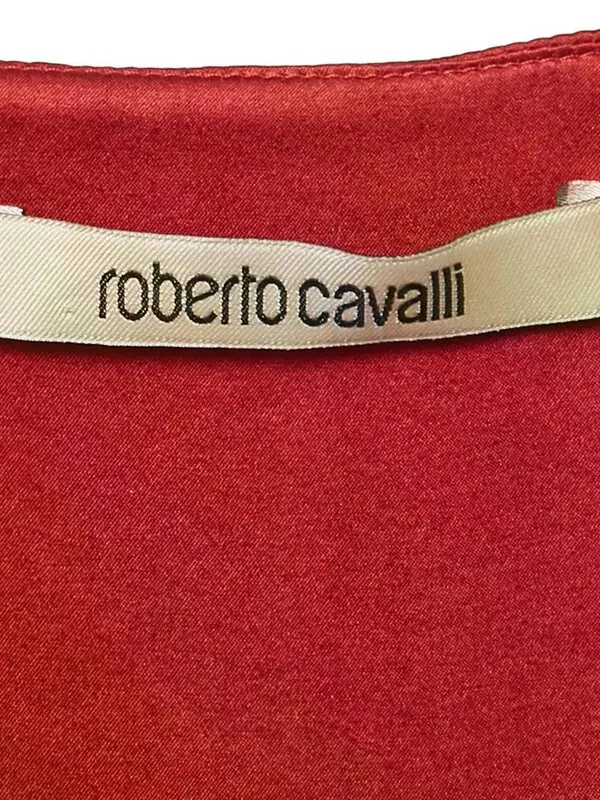 Roberto Cavalli Ruched Dress
