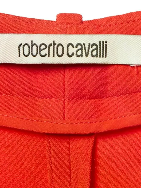Roberto Cavalli Crepe Tailored Trousers
