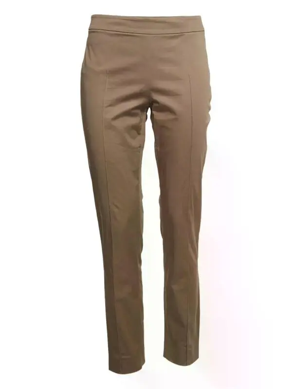 Moschino Cotton Blend Trousers - Brown