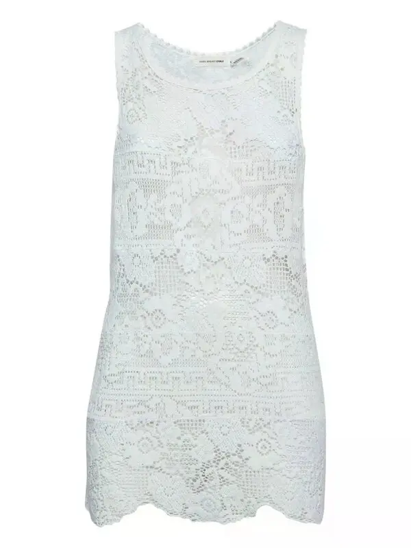 ISABEL MARANT VINTAGE Lace Sleeveless Top