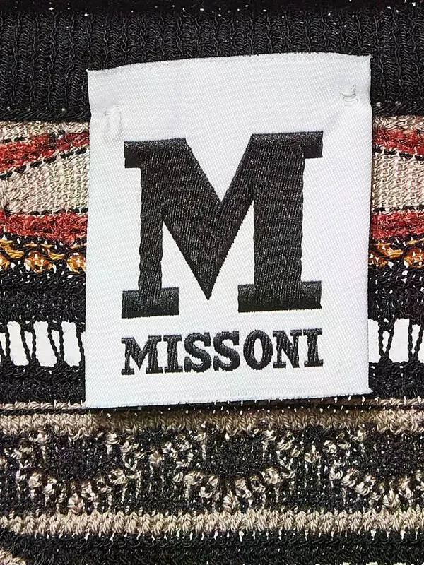 Missoni Striped Crew-neck Top