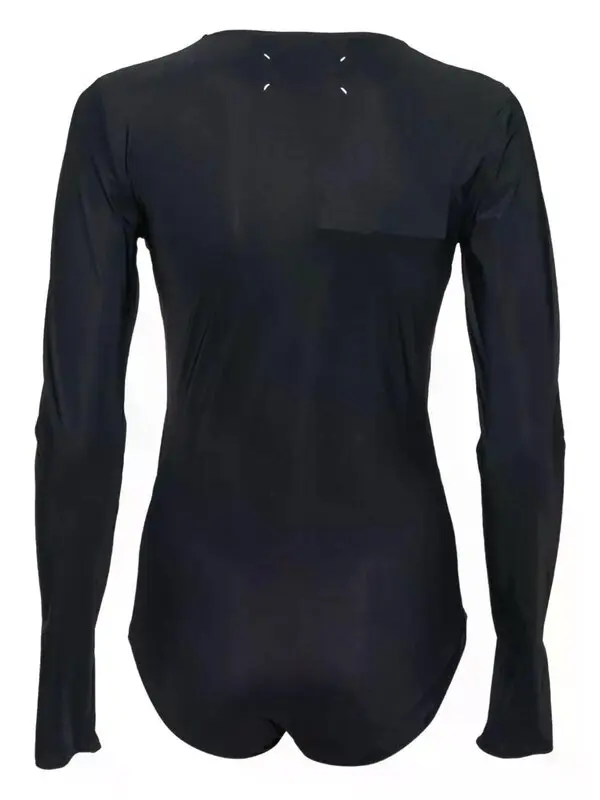 MAISON MARGIELA Overlay Long-sleeved Bodysuit