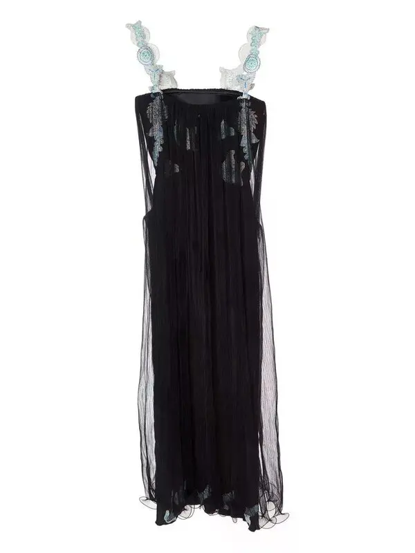Giorgio Armani Sequin-embellished Midi Dress