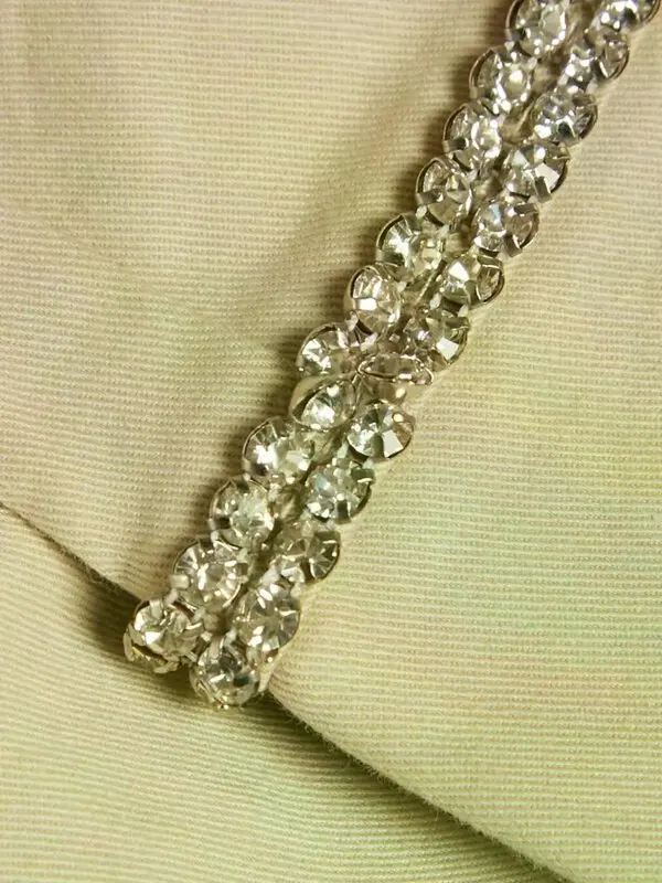 Versace Crystal Embellished Trousers