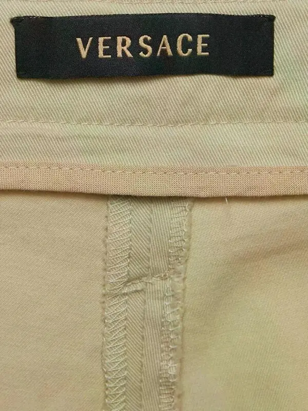 Versace Crystal Embellished Trousers