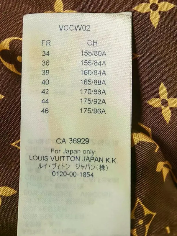 LOUIS VUITTON Leather Jacket