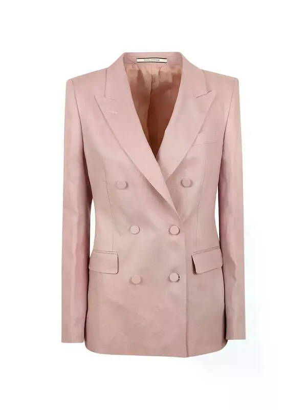 Tagliatore Double-breasted Peak-lapel Blazer