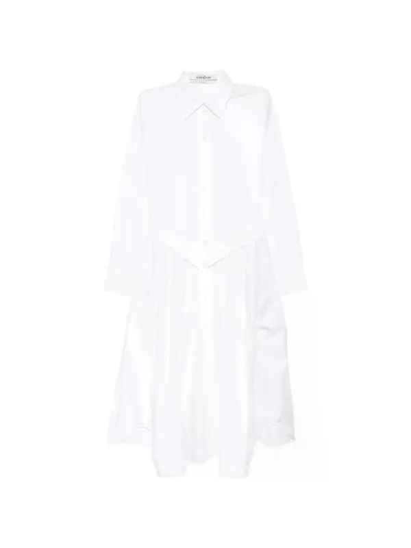 KIMHEKIM Belted Panelled Shirt Dress