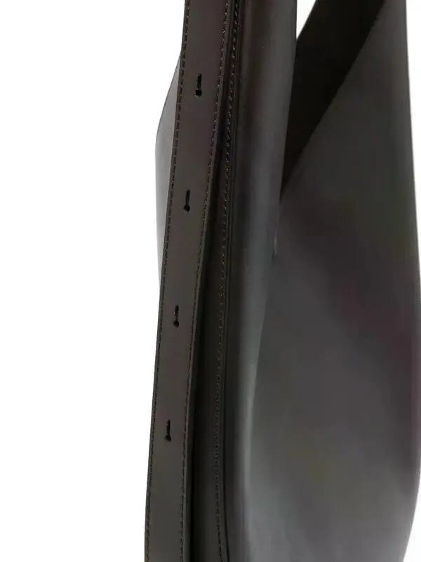 AESTHER EKME Curved Leather Shoulder Bag