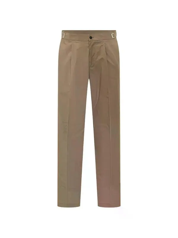 CELLAR DOOR Leo T Pleated-front Trousers - Neutrals
