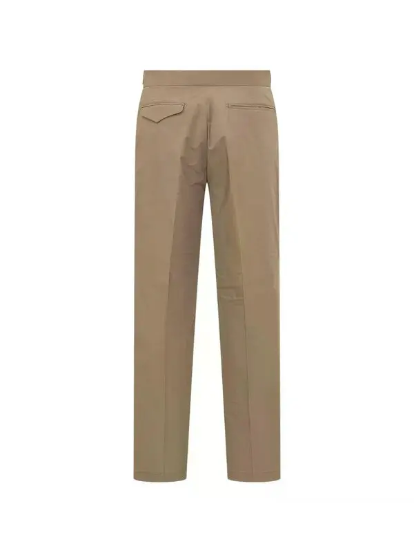 CELLAR DOOR Leo T Pleated-front Trousers