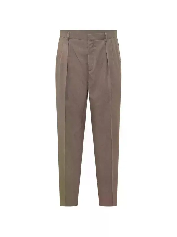 CELLAR DOOR Lucio Pleated Trousers - Neutrals