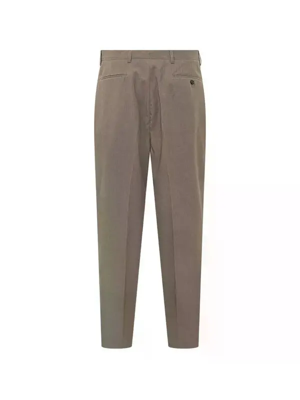 CELLAR DOOR Lucio Pleated Trousers