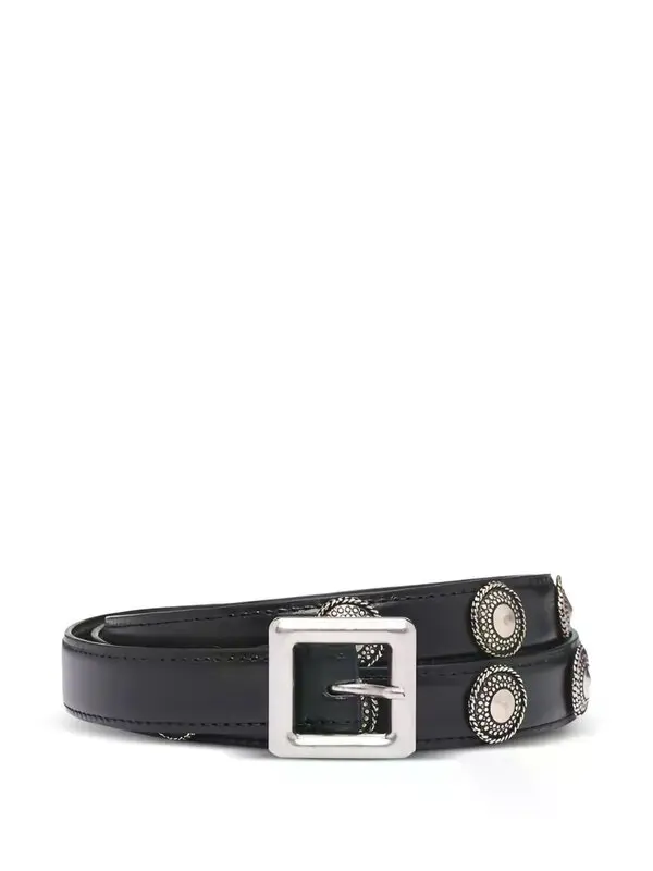 ANN DEMEULEMEESTER Studded Leather Belt