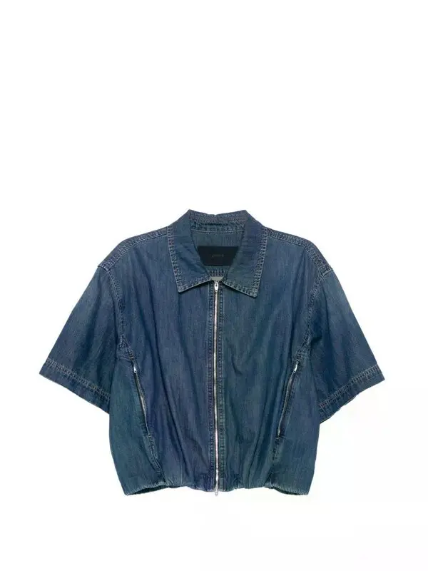 JUUN.J Denim Zipped Jacket