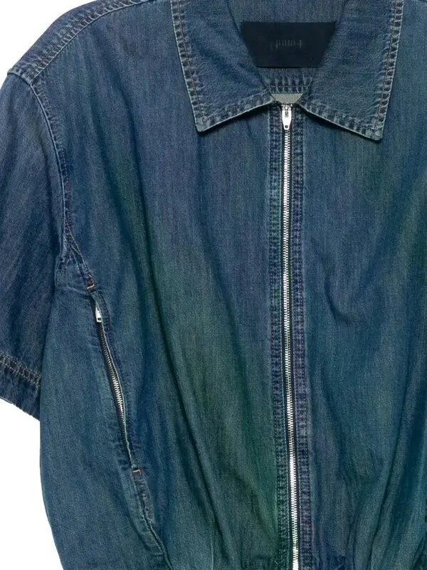JUUN.J Denim Zipped Jacket