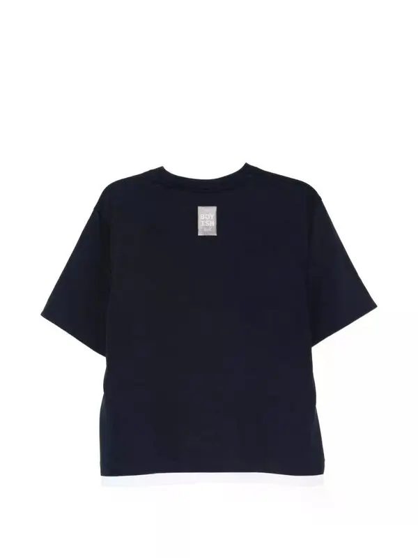JUUN.J Graphic Print Crewneck T-shirt