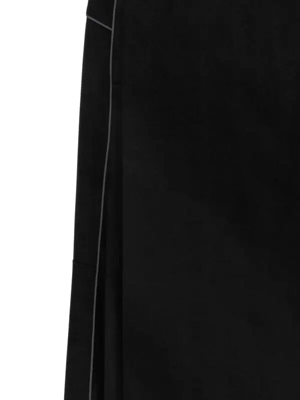 JUUN.J Midi Skirt With Contrast Piping
