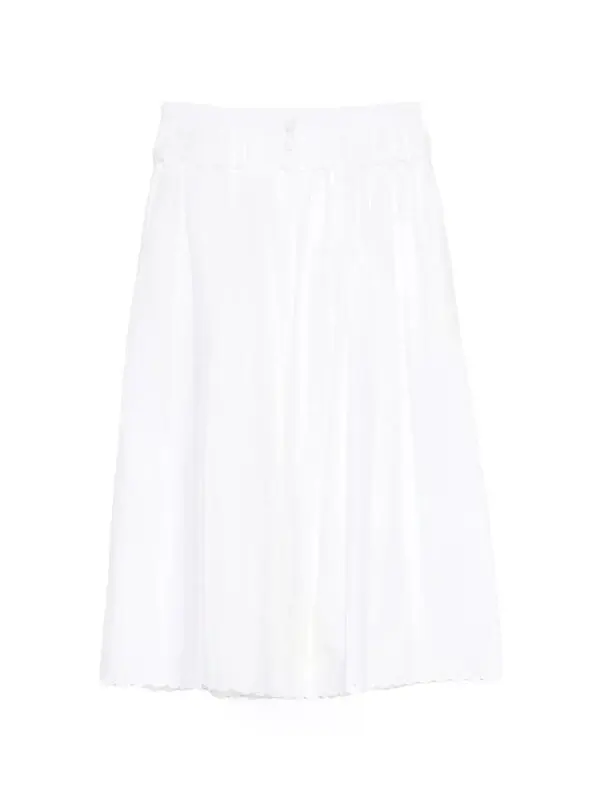 Cecilie Bahnsen Cbdalia Midi Skirt - White