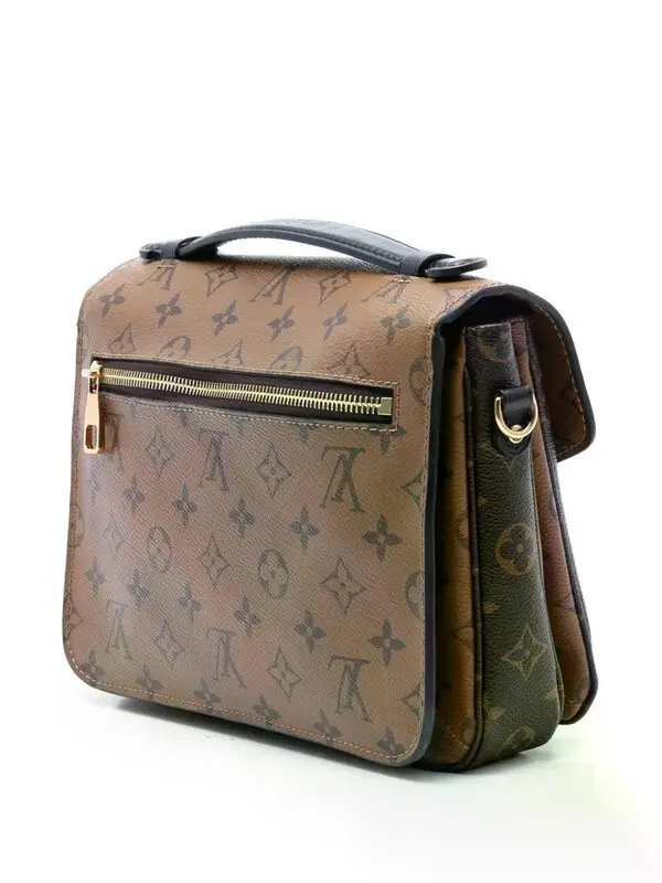LOUIS VUITTON Monogram Reverse Pochette Metis Satchel