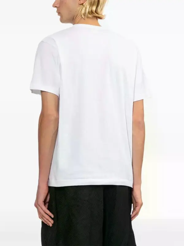 Comme Des Garçons Slogan Print T-shirt