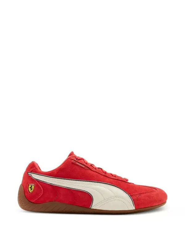 PUMA Speedcat Leather Sneakers - Red