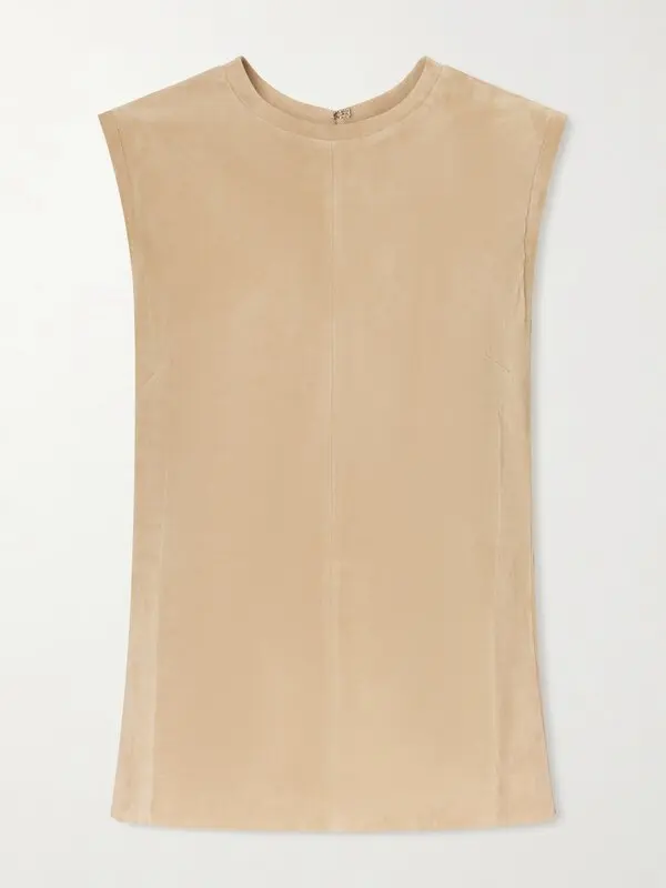 Stouls Miuccia Suede Tank - Neutrals