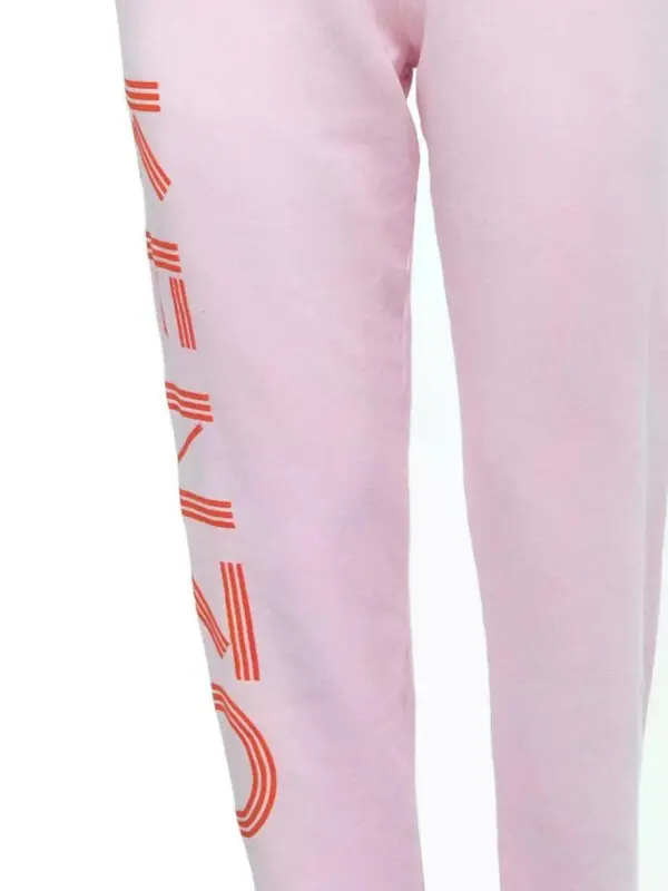 Kenzo Logo Print Drawstring Track Pants