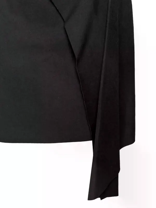 Balenciaga Draped Detail Pencil Skirt