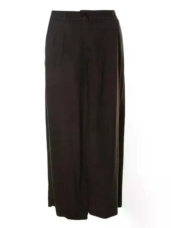 Kenzo Pleated Cropped Trousers