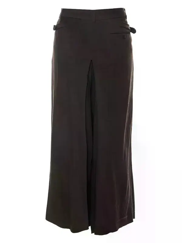 Kenzo Pleated Cropped Trousers