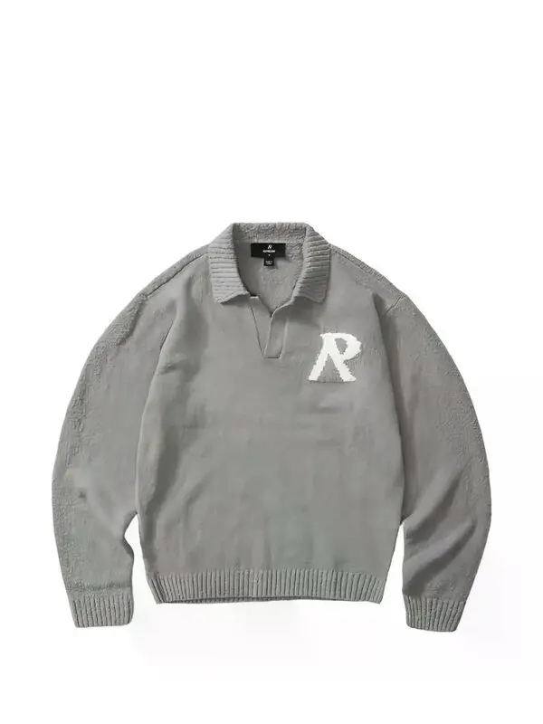 REPRESENT Logo Patch Polo-collar Sweater