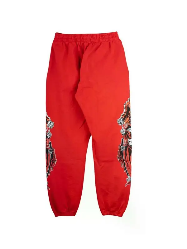 WARREN LOTAS Three Reapers Valentine Track Pants