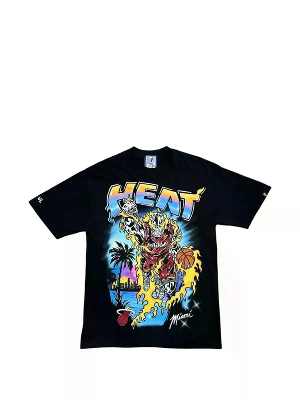 WARREN LOTAS Flying Heat Graphic-print T-shirt - Black