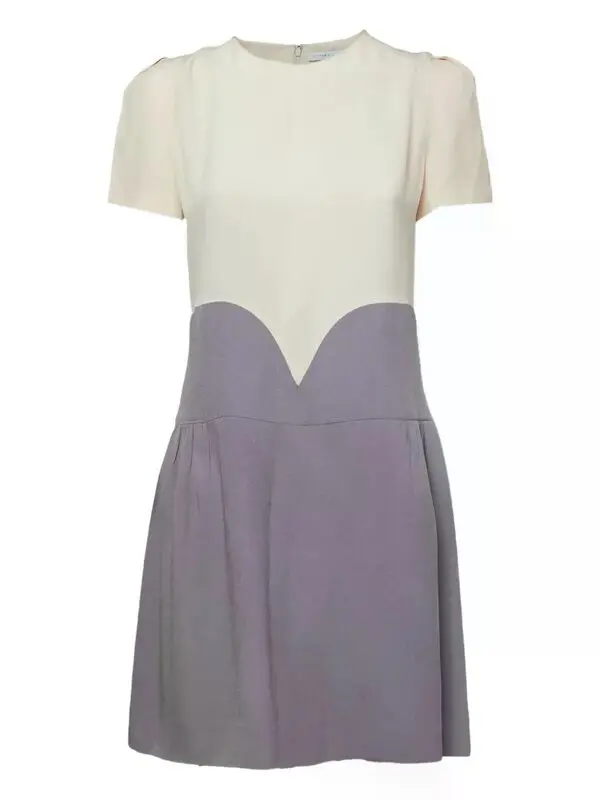 Victoria Beckham Two-tone Mini Dress