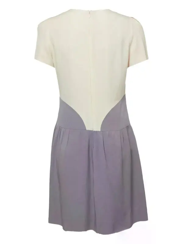 Victoria Beckham Two-tone Mini Dress