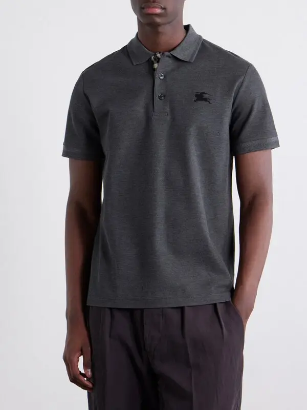 Burberry Eddie Cotton Polo Shirt