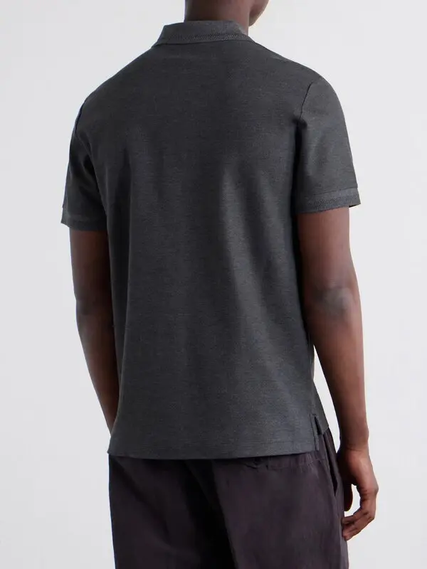 Burberry Eddie Cotton Polo Shirt
